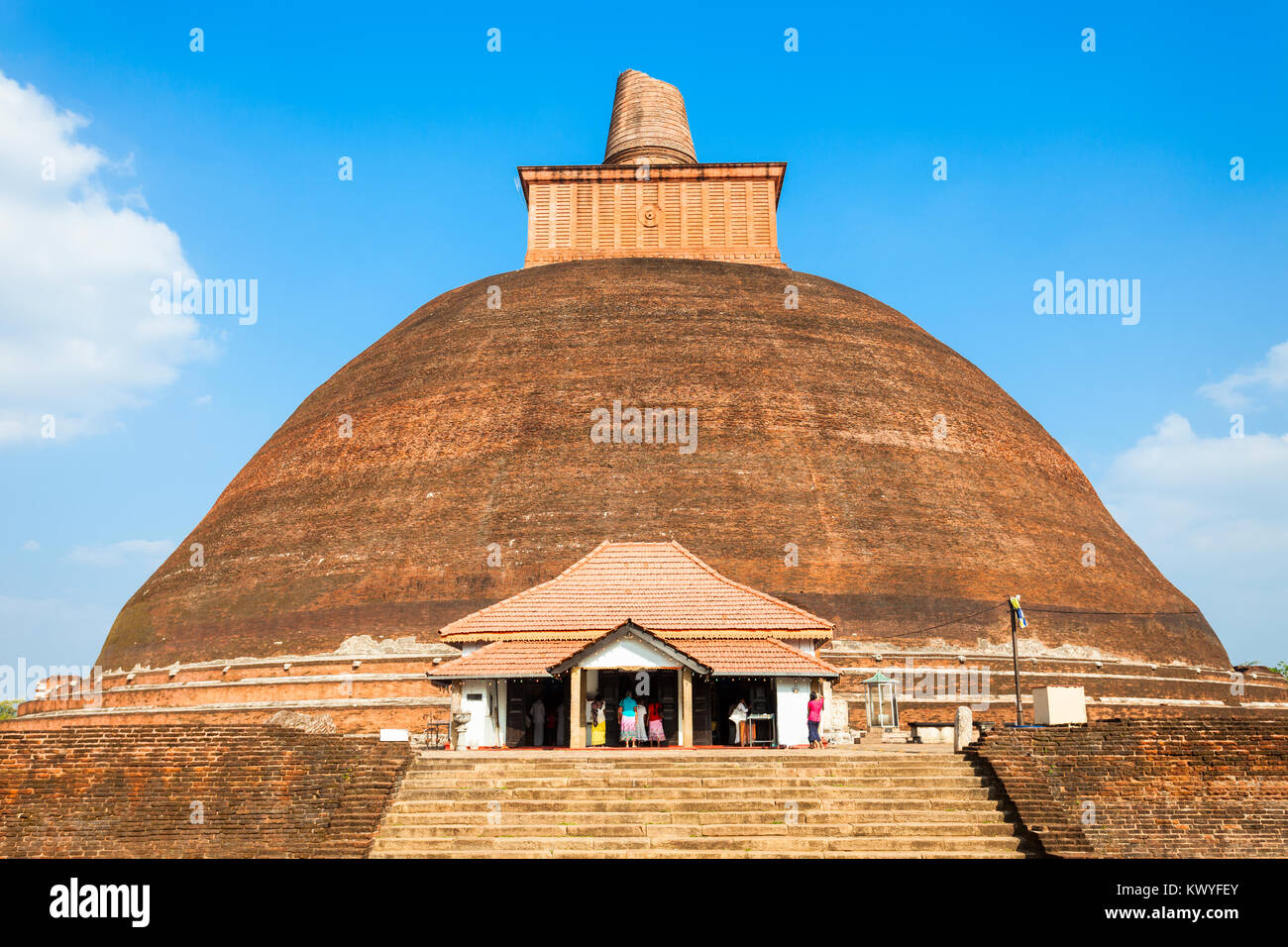 The Jethawanaramaya or Jetavanaramaya is a stupa located in the ruins ...