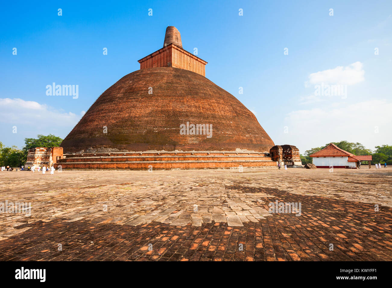 The Jethawanaramaya or Jetavanaramaya is a stupa located in the ruins ...