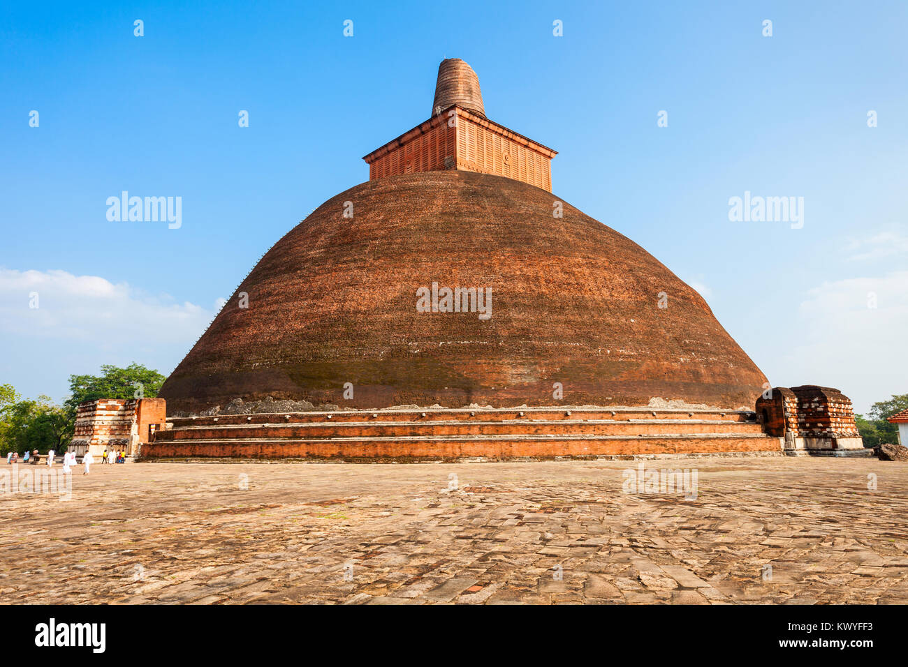 The Jethawanaramaya or Jetavanaramaya is a stupa located in the ruins ...