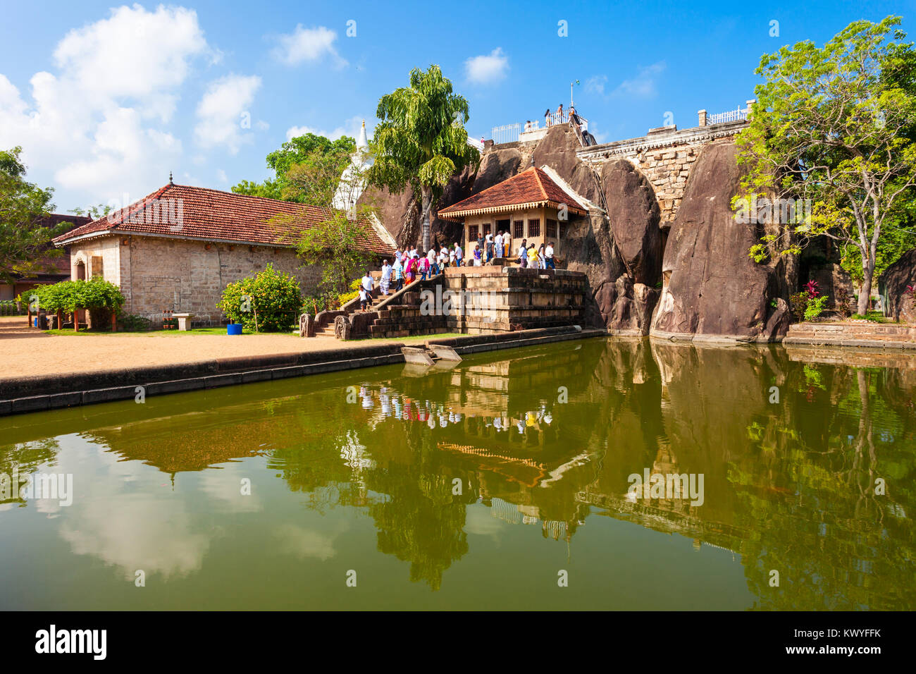 Isurumuniya is a Buddhist temple in Anuradhapura, Sri Lanka. Anuradhapura is one of the ancient ...