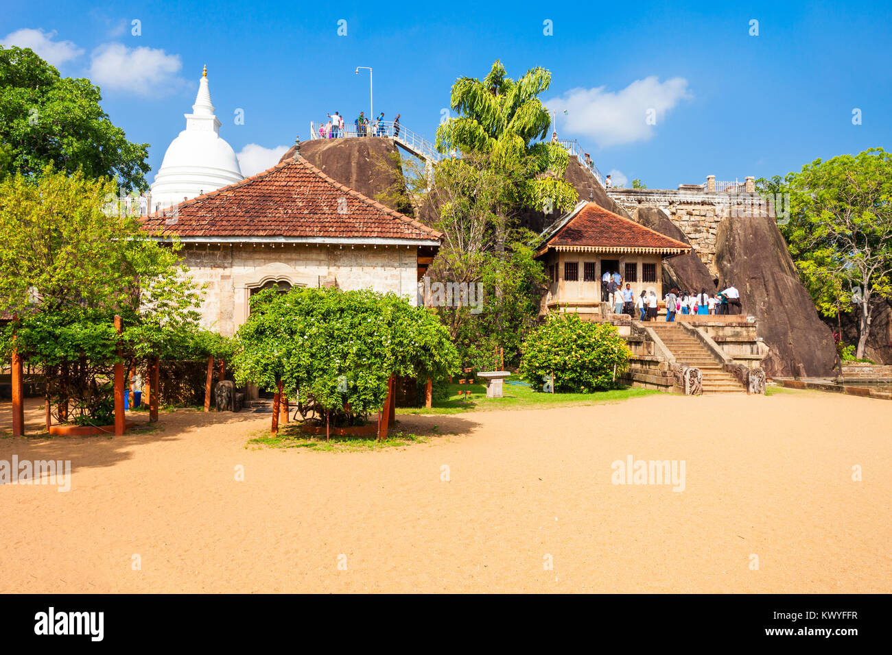 Isurumuniya is a Buddhist temple in Anuradhapura, Sri Lanka. Anuradhapura is one of the ancient ...
