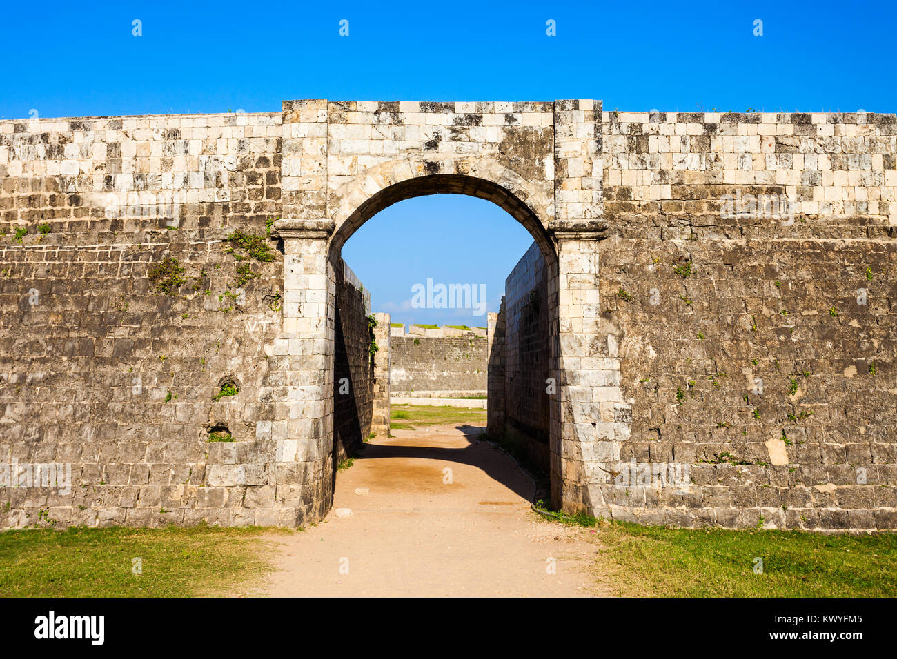 Jaffna Fort in Jaffna. Fort was built by the Portuguese in Jaffna ...