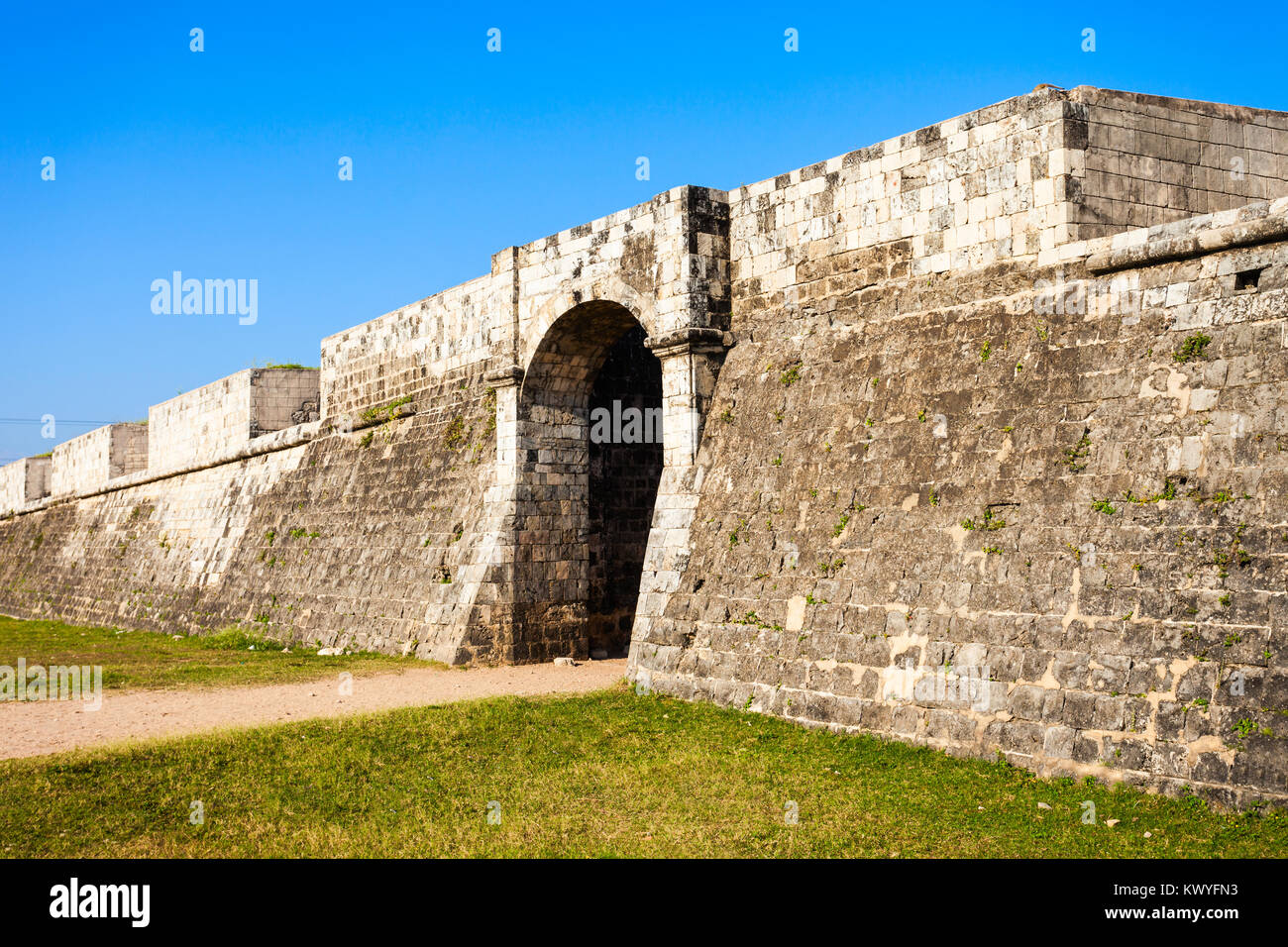 Jaffna Fort in Jaffna. Fort was built by the Portuguese in Jaffna ...