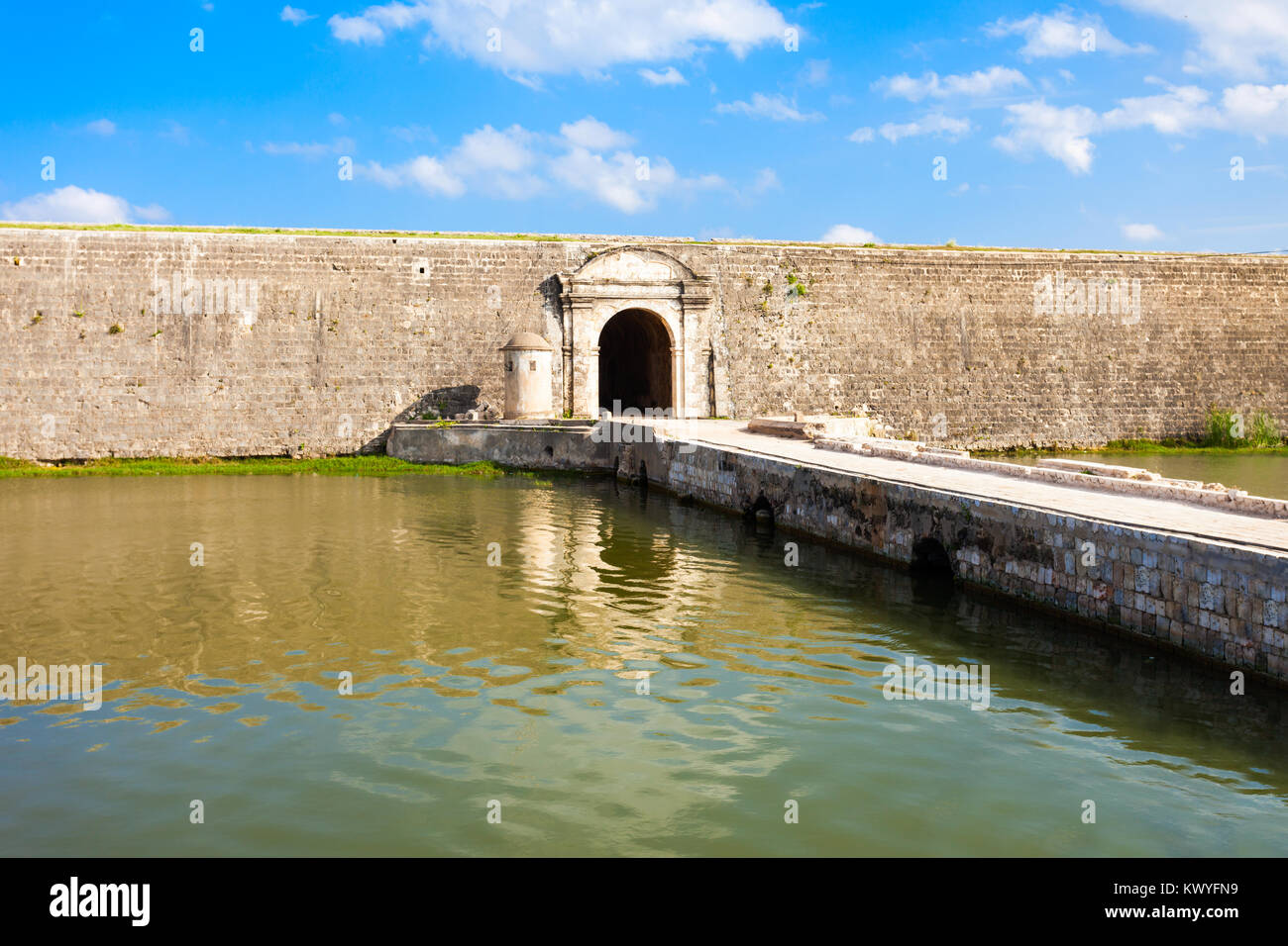 Jaffna Fort in Jaffna. Fort was built by the Portuguese in Jaffna ...