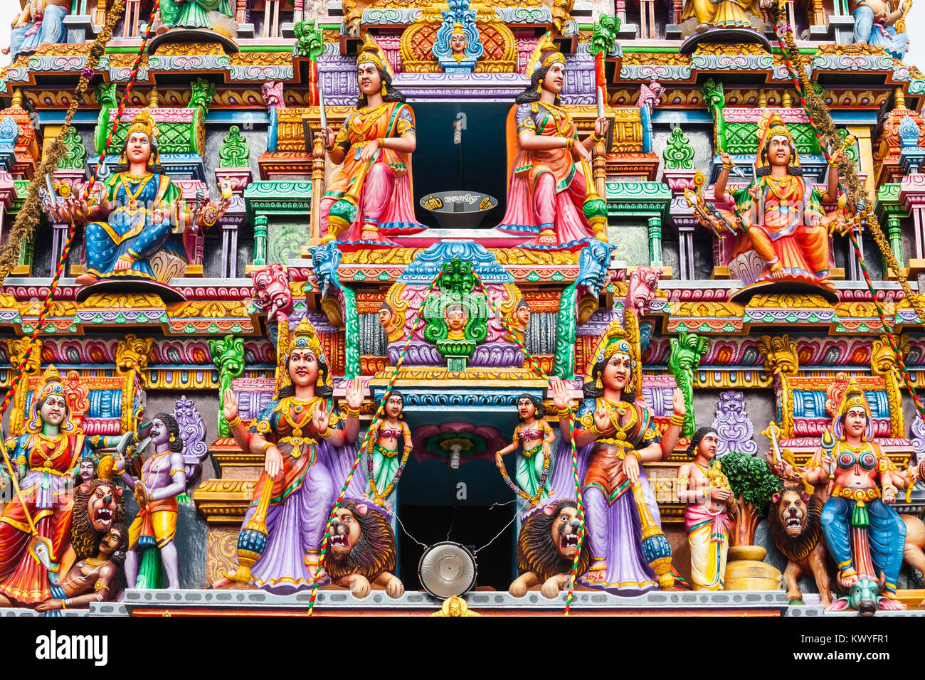 Pathirakali amman temple trincomalee hi-res stock photography and ...