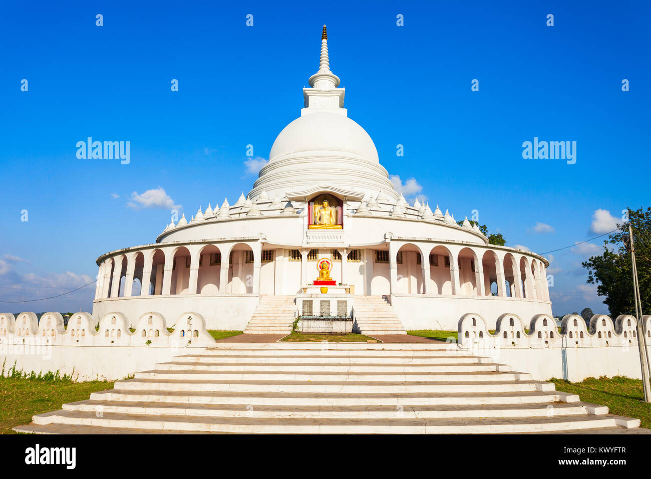 Ampara Peace Pagoda or Ampara Sama Ceitya is one of a number of ...