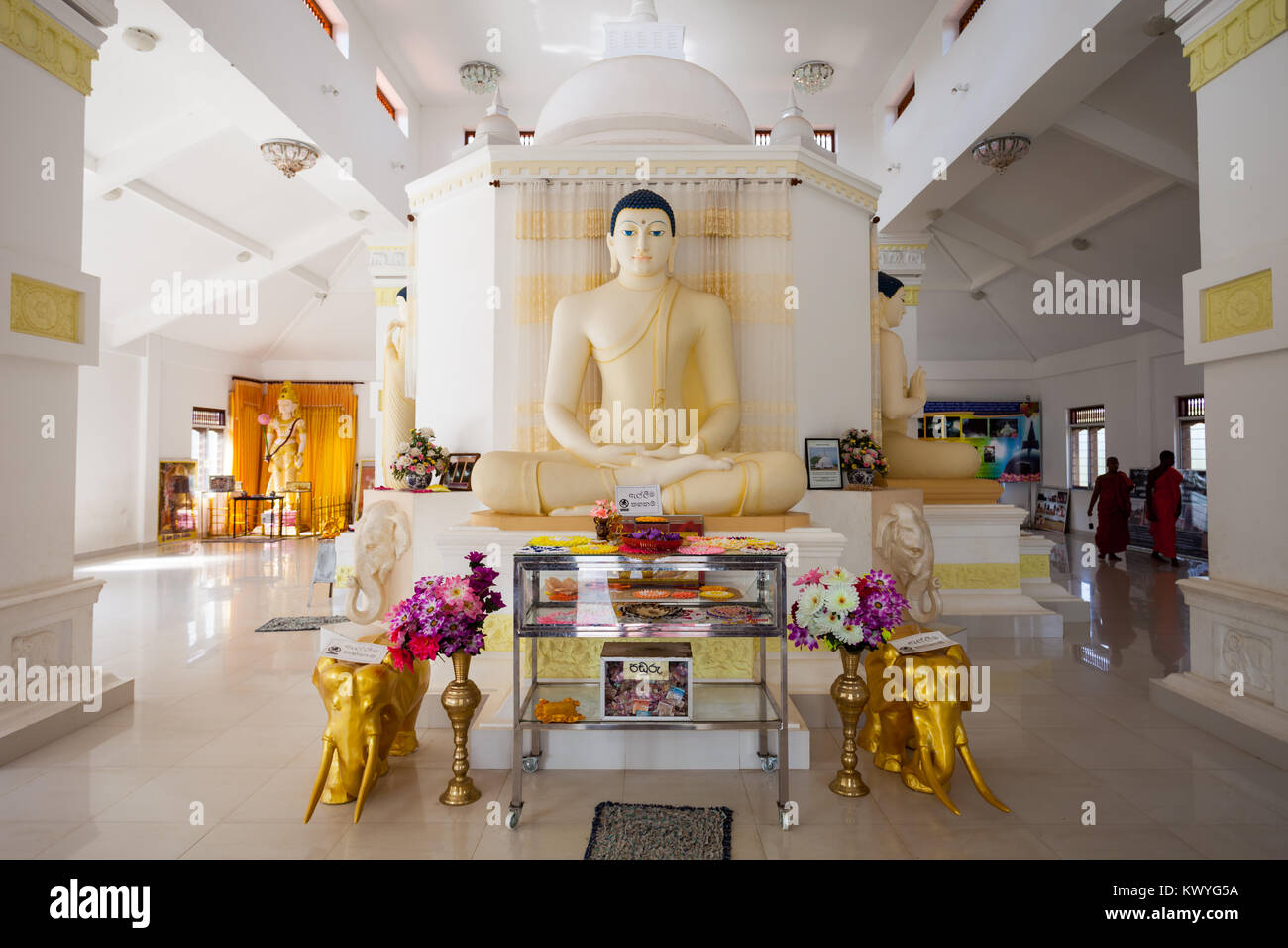 POLONNARUWA, SRI LANKA - FEBRUARY 16, 2017: Somawathiya Chaitya or ...