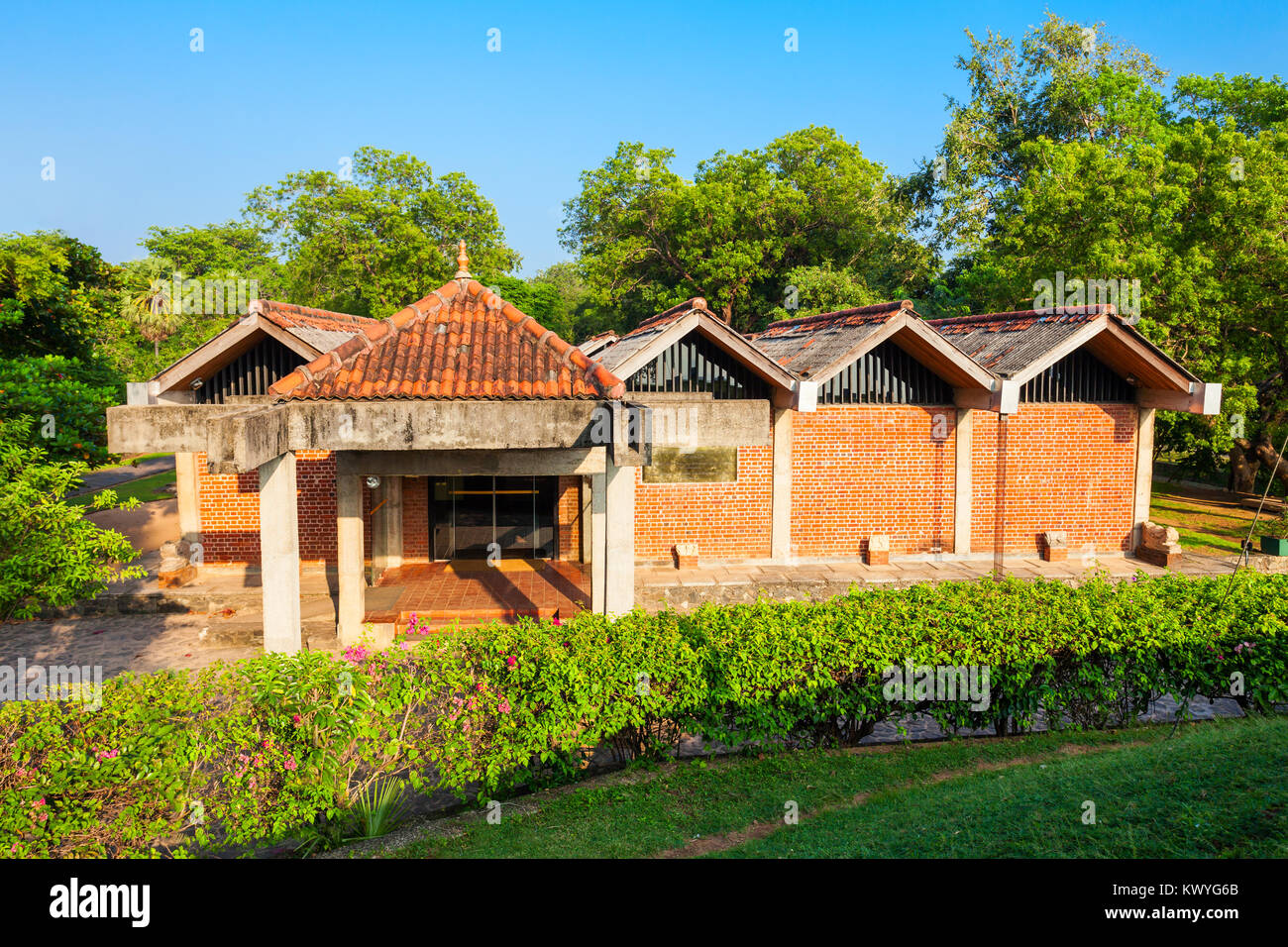 The Polonnaruwa Archaeological Museum is located in the ancient city of ...