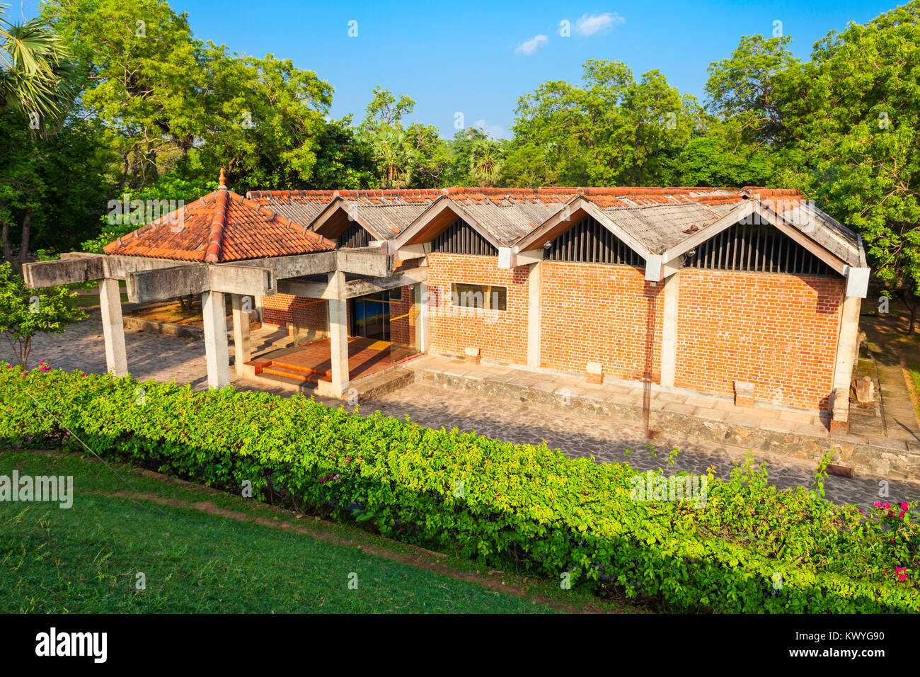 The Polonnaruwa Archaeological Museum is located in the ancient city of ...