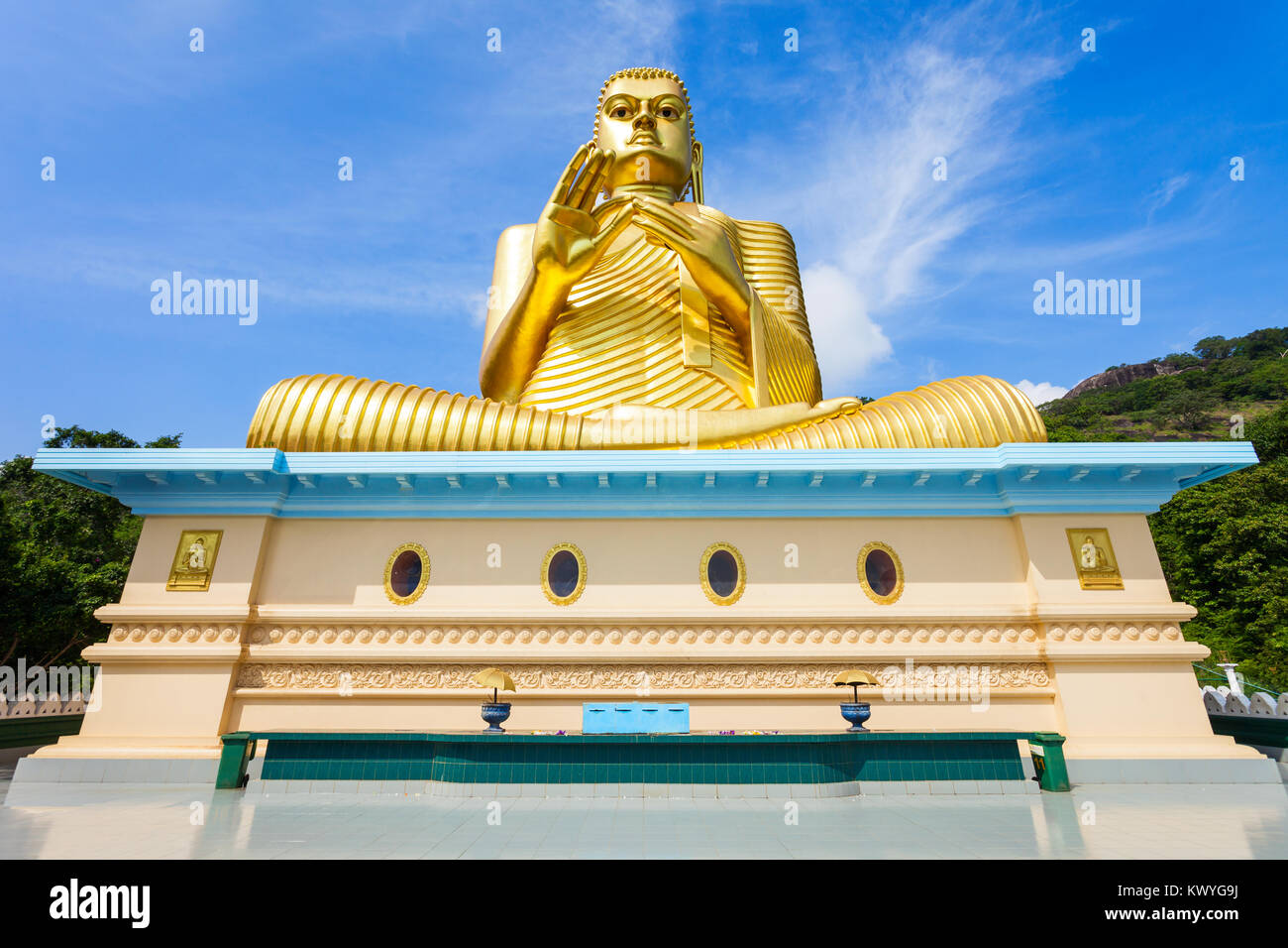 Golden Temple of Dambulla or Dambulla Cave Temple is a World Heritage ...