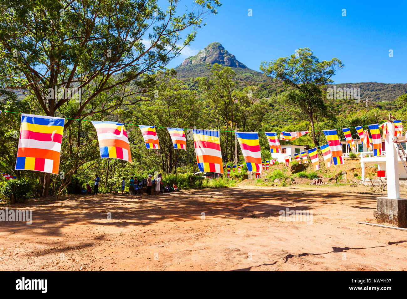Sri pada adam footprint hi-res stock photography and images - Alamy