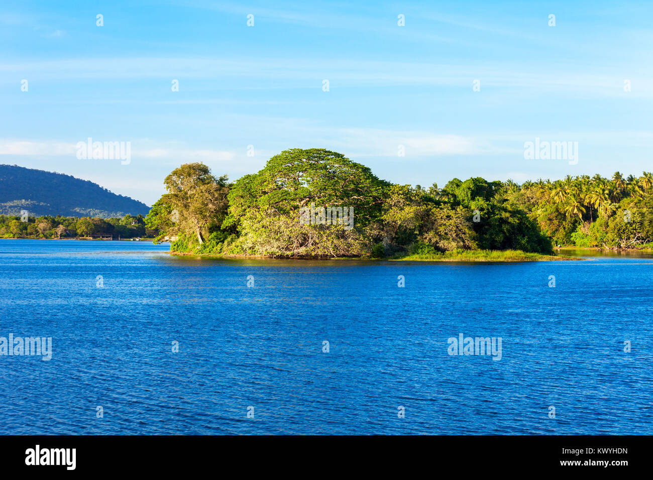Tissamaharama lake or Tissa Wewa is an artificial reservoir in ...