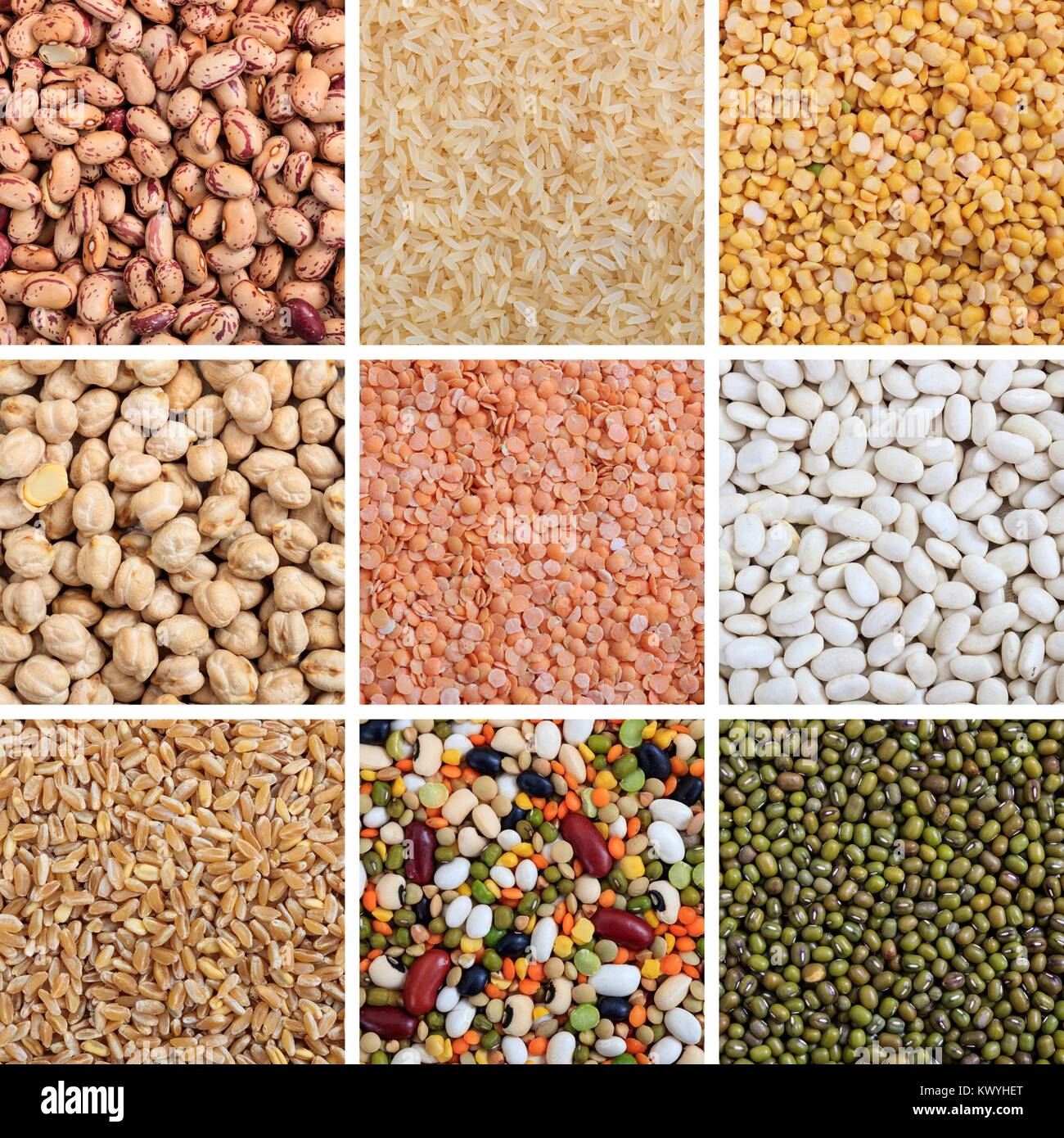 Kinds of beans hi-res stock photography and images - Alamy