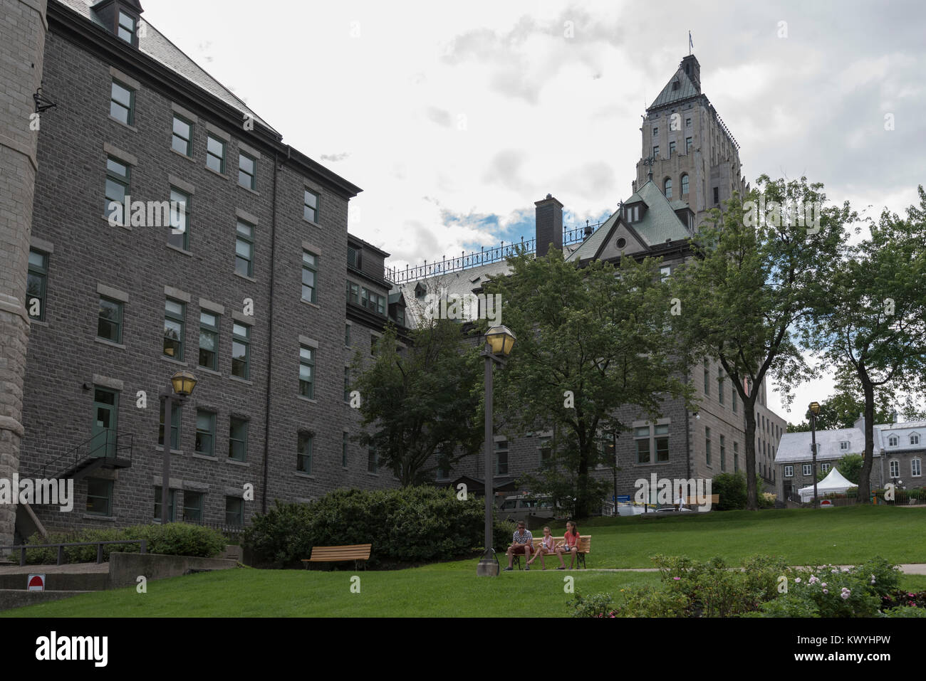 Government offices and apartments, Quebec City, Quebec, Canada Stock ...