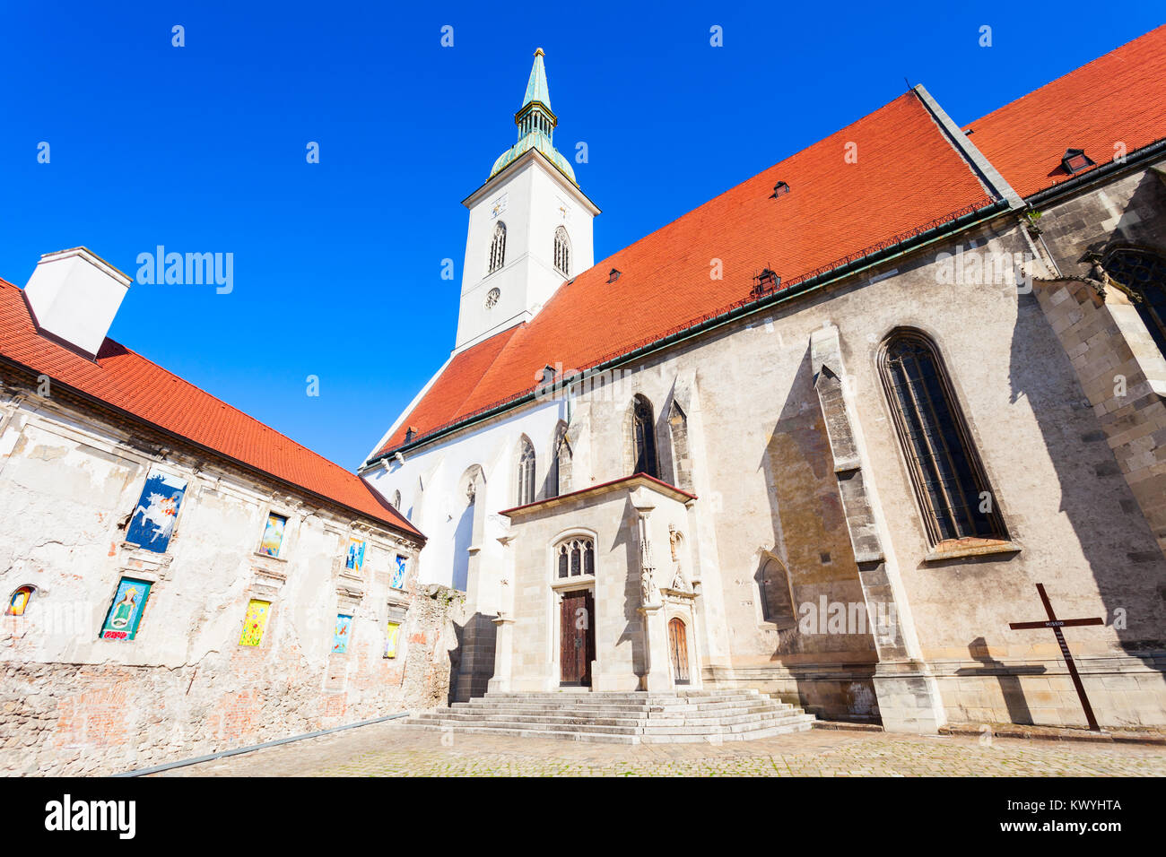 The St. Martin Cathedral is a roman catholic church in Bratislava ...