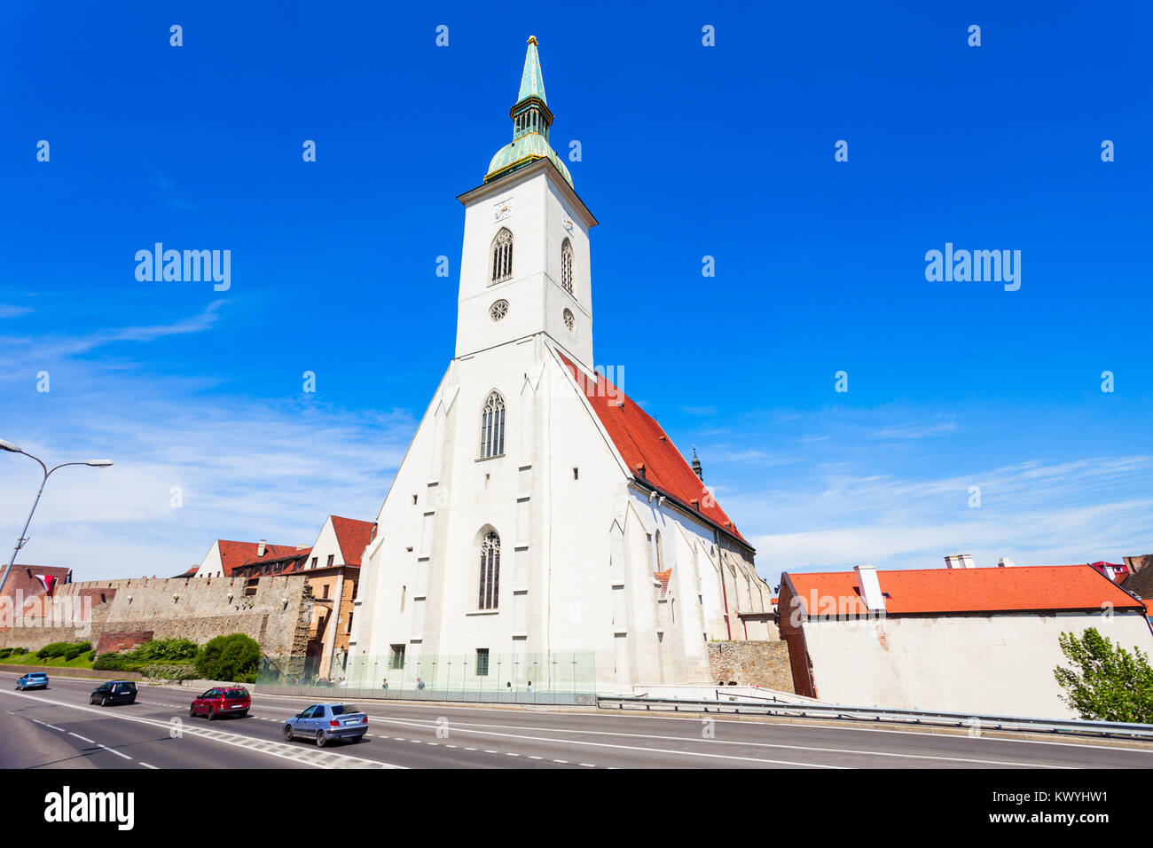 The St. Martin Cathedral is a roman catholic church in Bratislava ...
