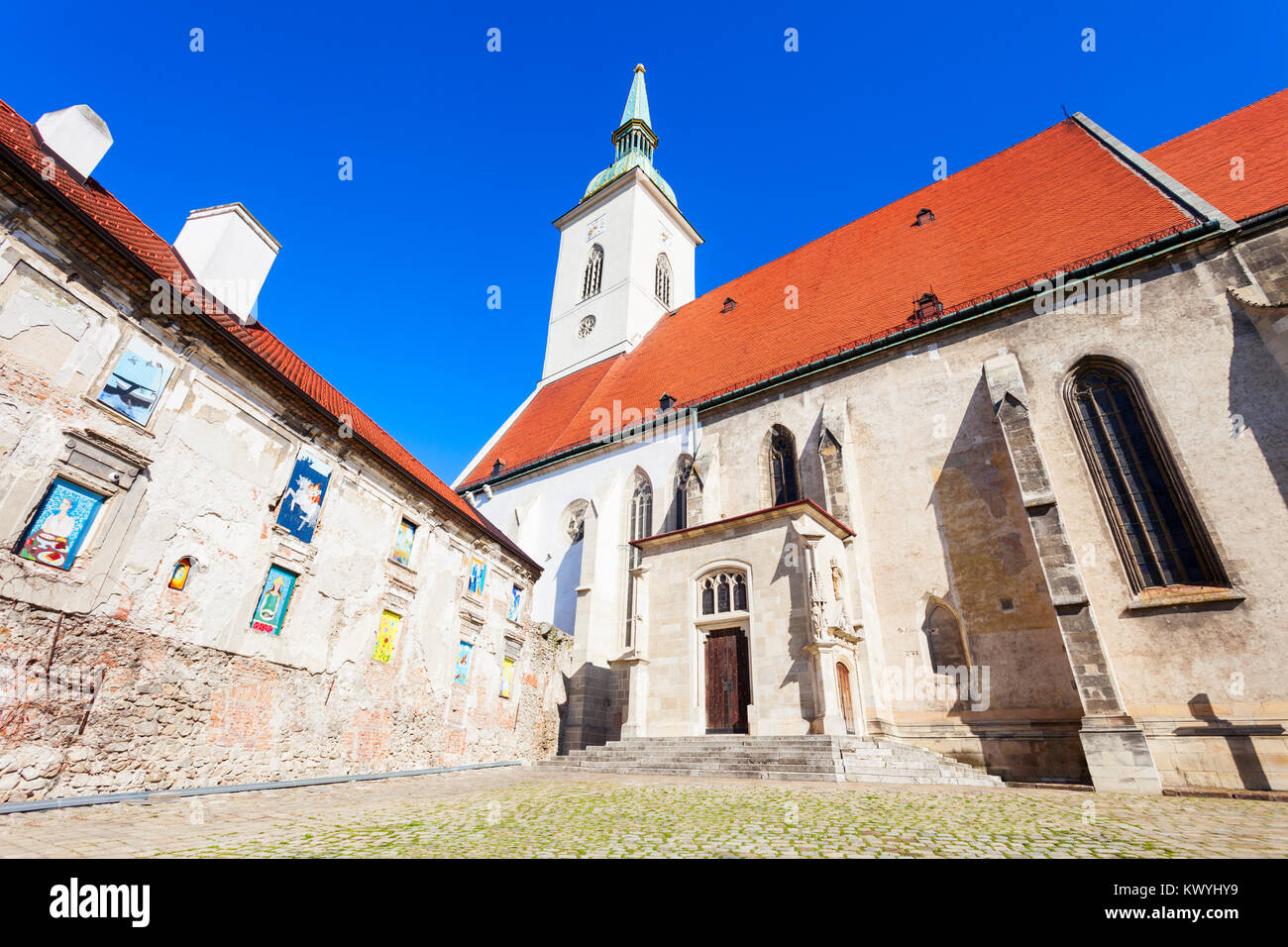 The St. Martin Cathedral is a roman catholic church in Bratislava ...