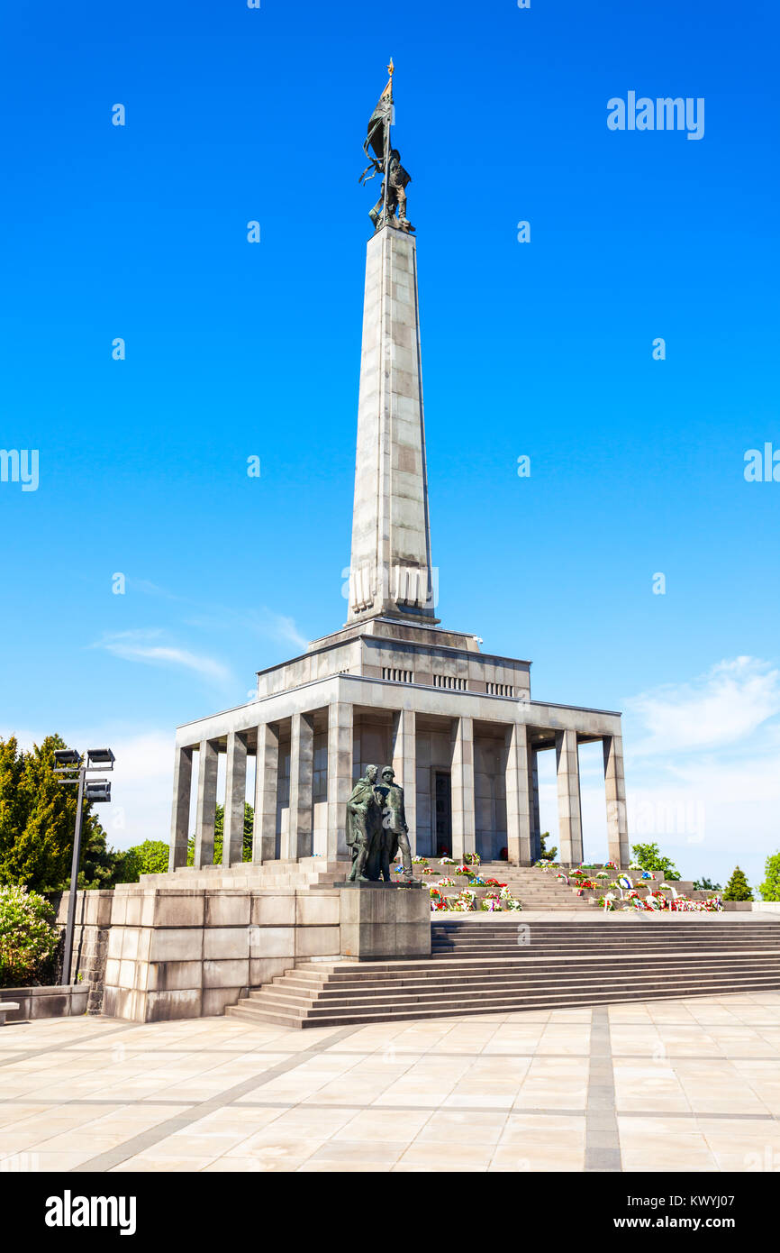 Slavin memorial monument and military cemetery hi-res stock photography ...