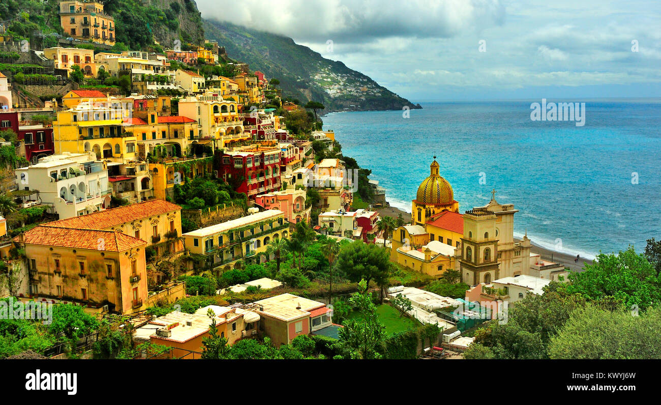 Positano italy hi-res stock photography and images - Alamy