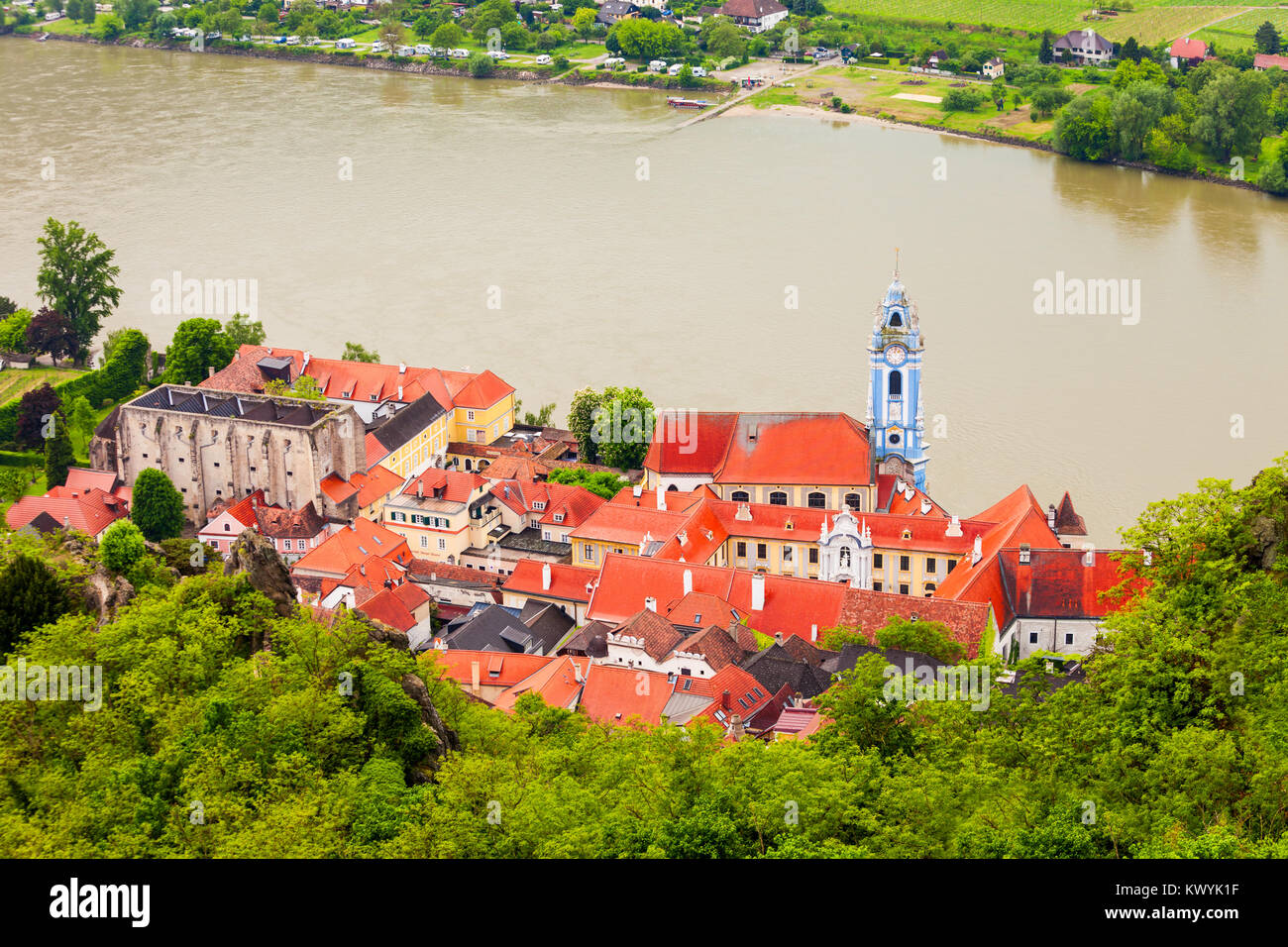 Durnstein castle hi-res stock photography and images - Alamy