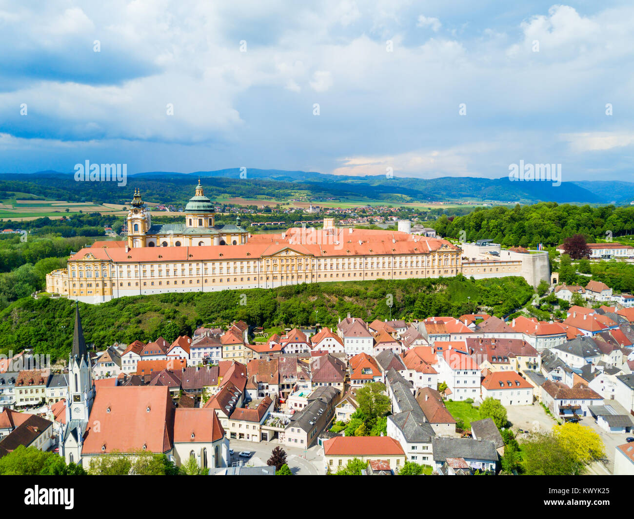 Melk abbey hi-res stock photography and images - Alamy