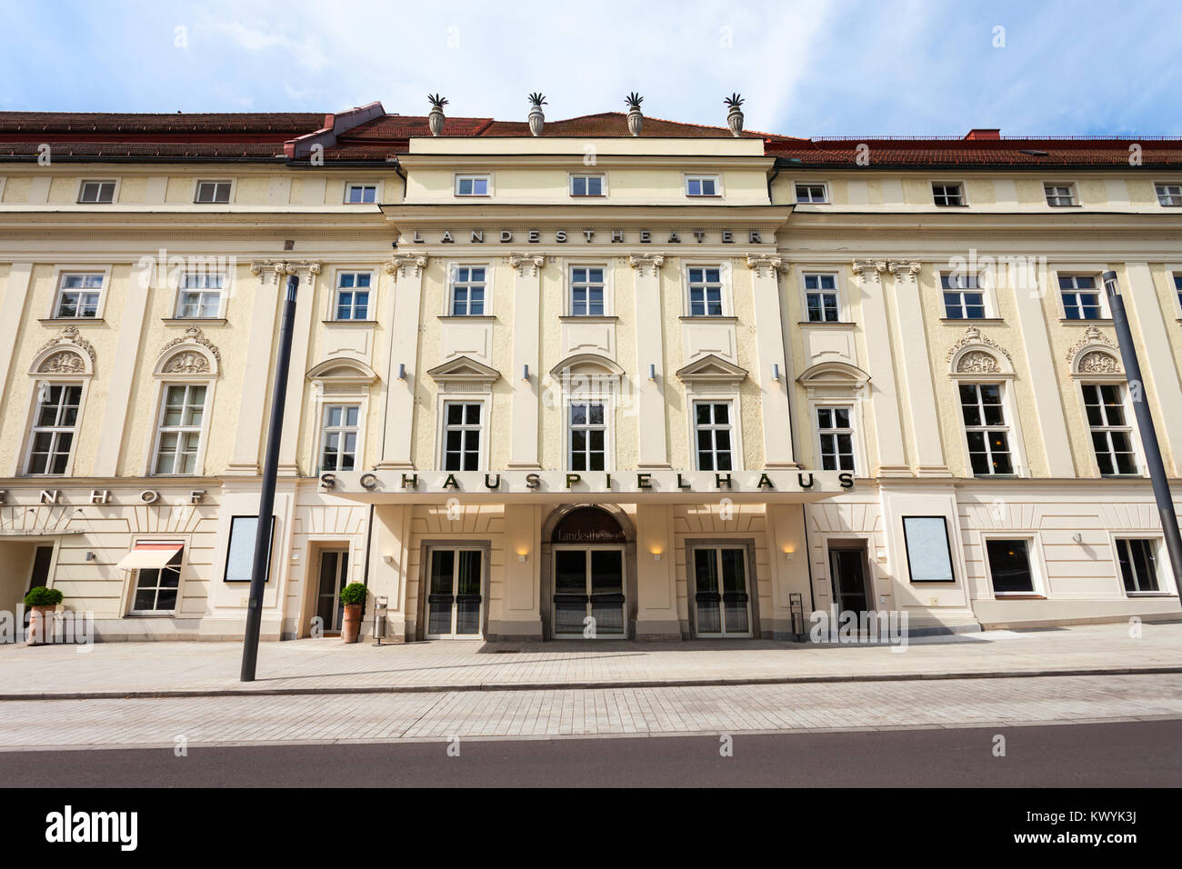 The Linz State Theatre or Landestheater is a theatre in Linz, the ...