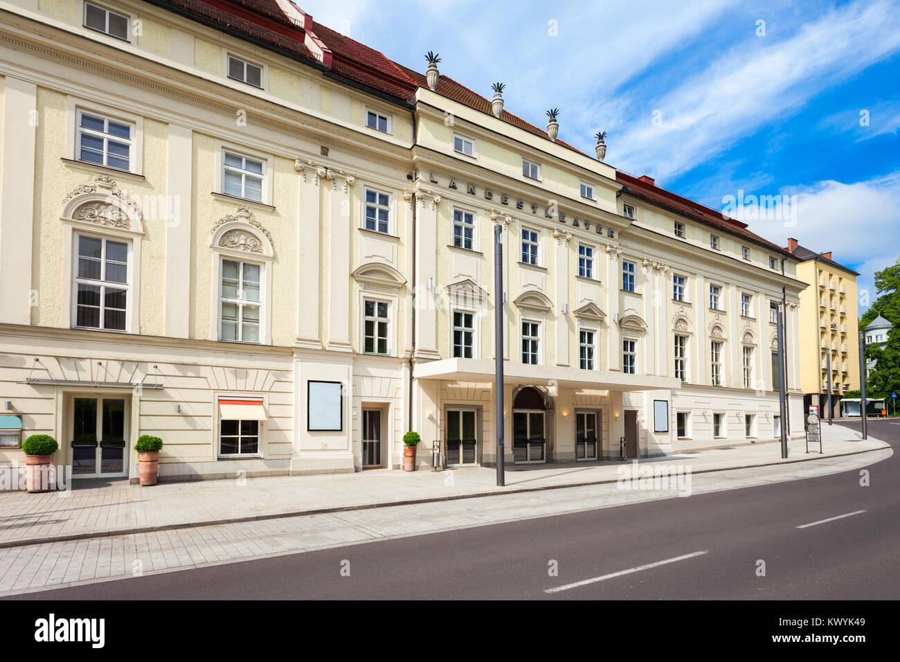 The Linz State Theatre or Landestheater is a theatre in Linz, the ...
