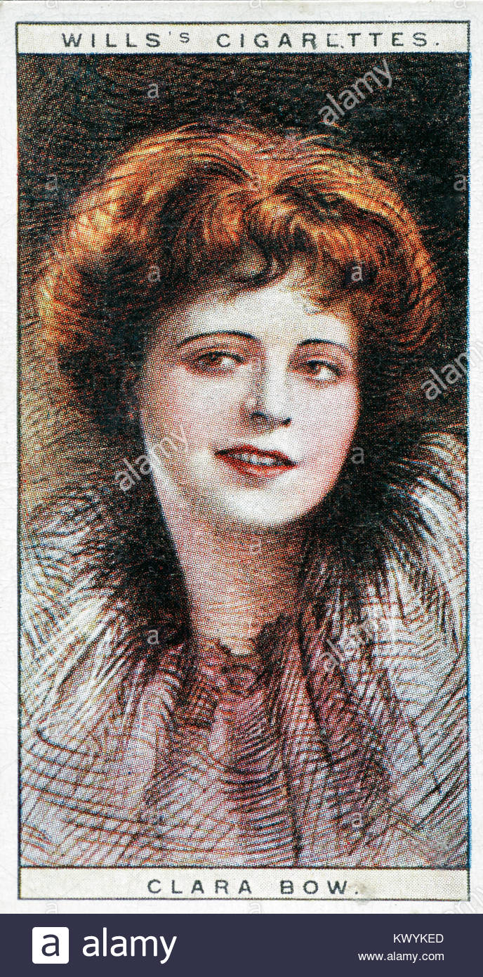 Clara Bow was an American actress from the silent movie era 1905 – 1965 ...