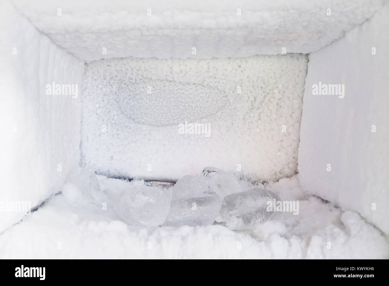 Inside Freezer Ice