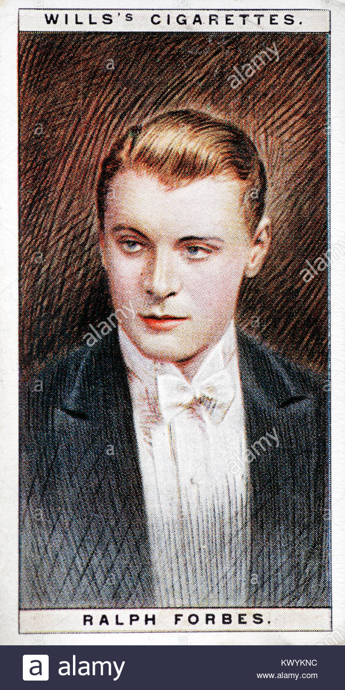 Ralph Forbes was an English film and stage actor from the silent movie ...