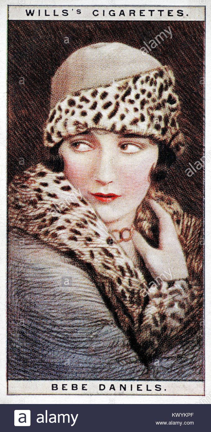 Bebe Daniels was an American actress from the silent movie era 1901 ...