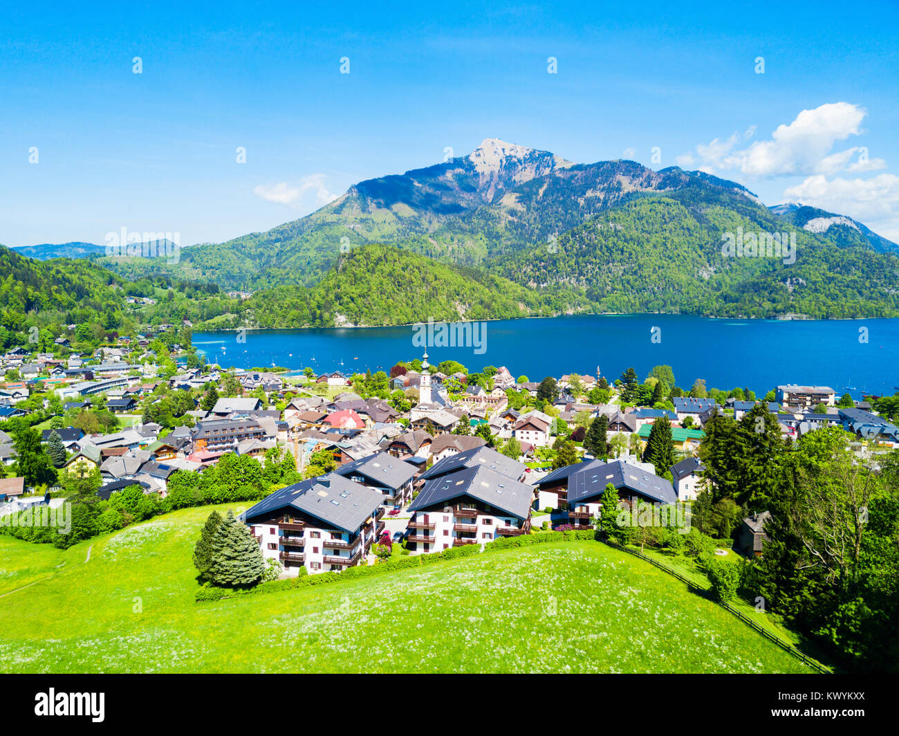 Lakeside in st gilgen lake hi-res stock photography and images - Alamy