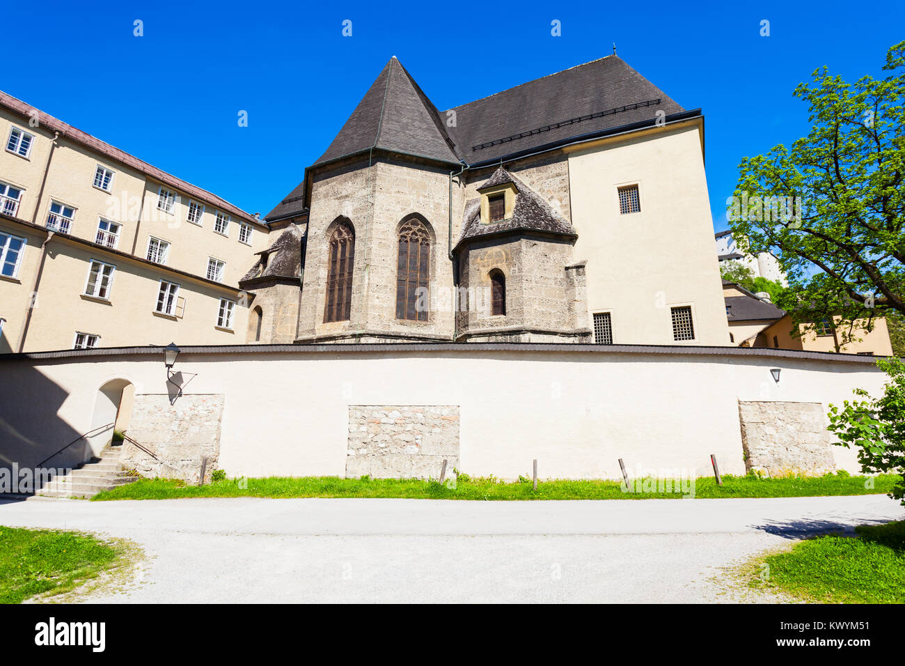 Nonnberg Abbey or Stift Nonnberg is a Benedictine monastery in Salzburg ...