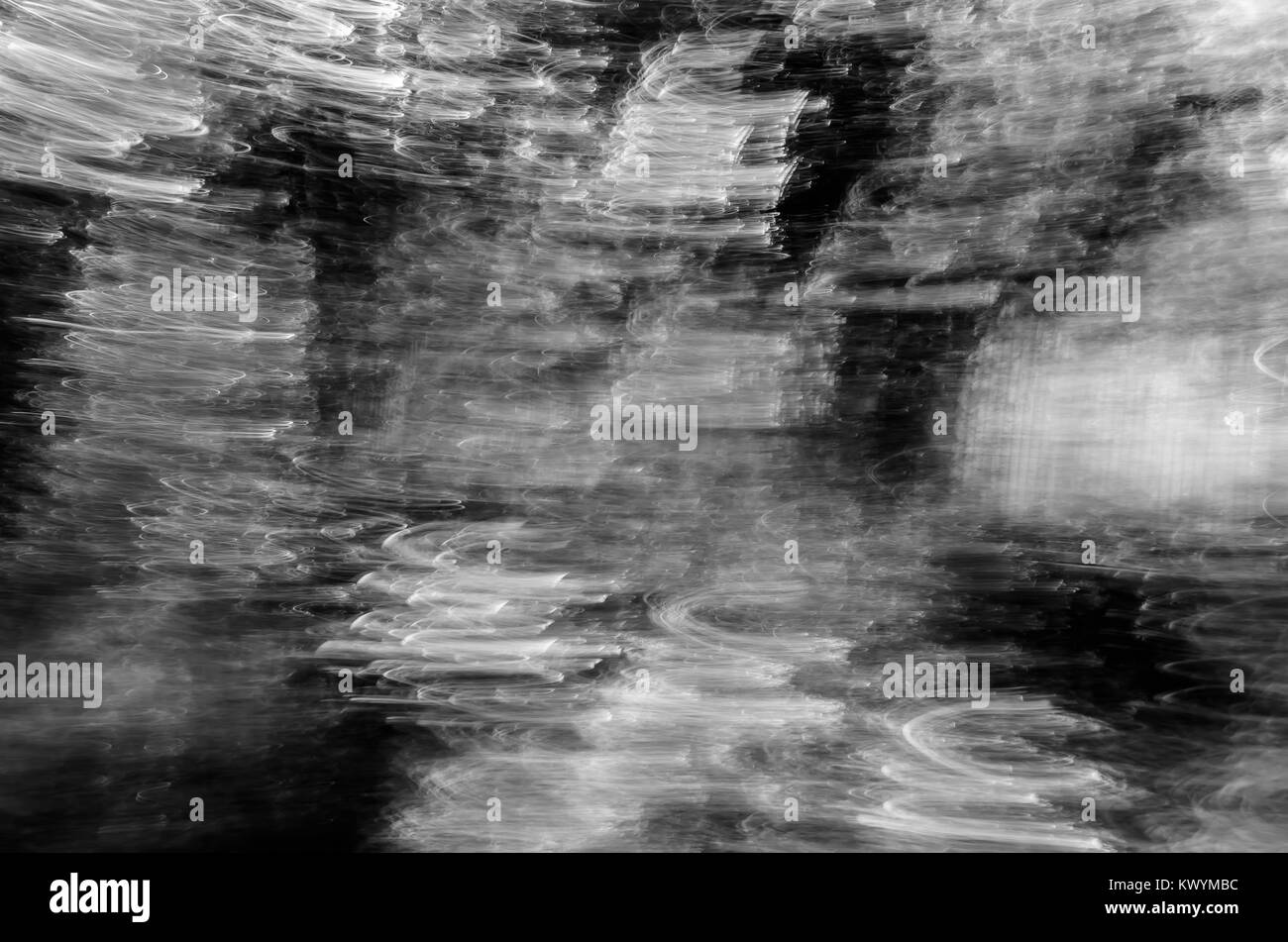 Black and white abstract movement pattern background Stock Photo - Alamy