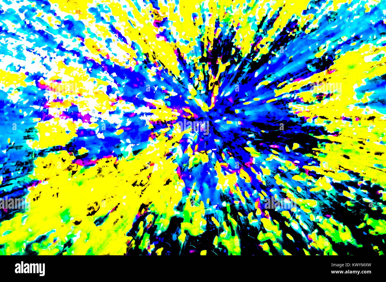 Colorful abstract movement pattern, vibrant textured illustration Stock ...