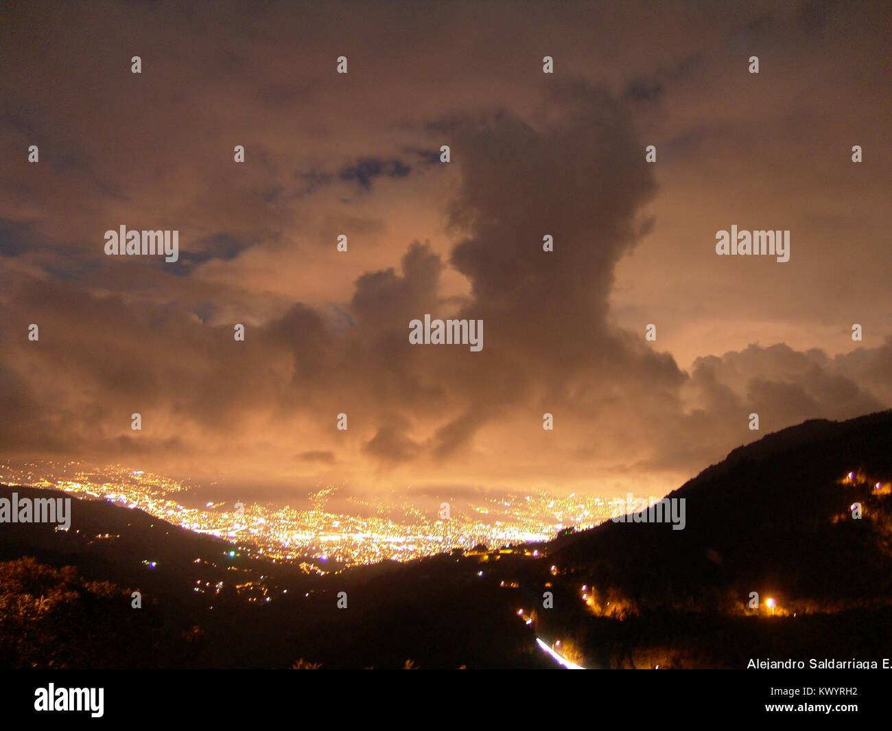 Medellin urban nightlife hi-res stock photography and images - Alamy