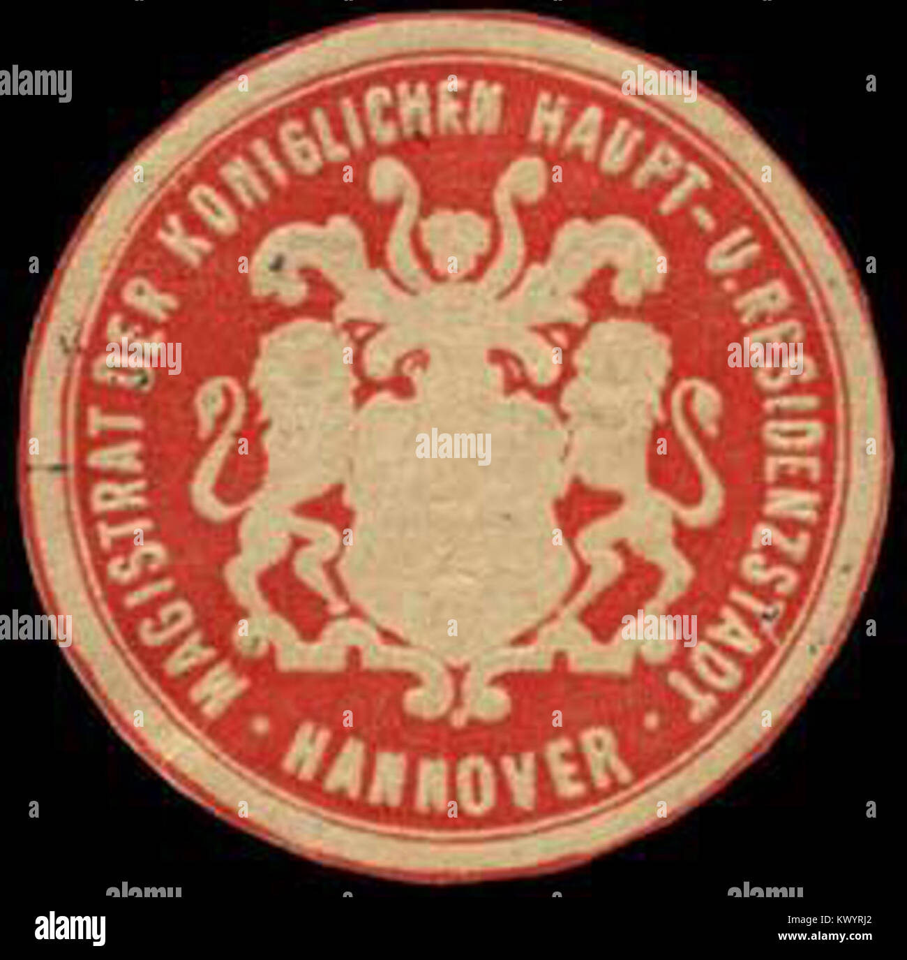 A historical seal from the Magistrate of the Royal Capital and ...