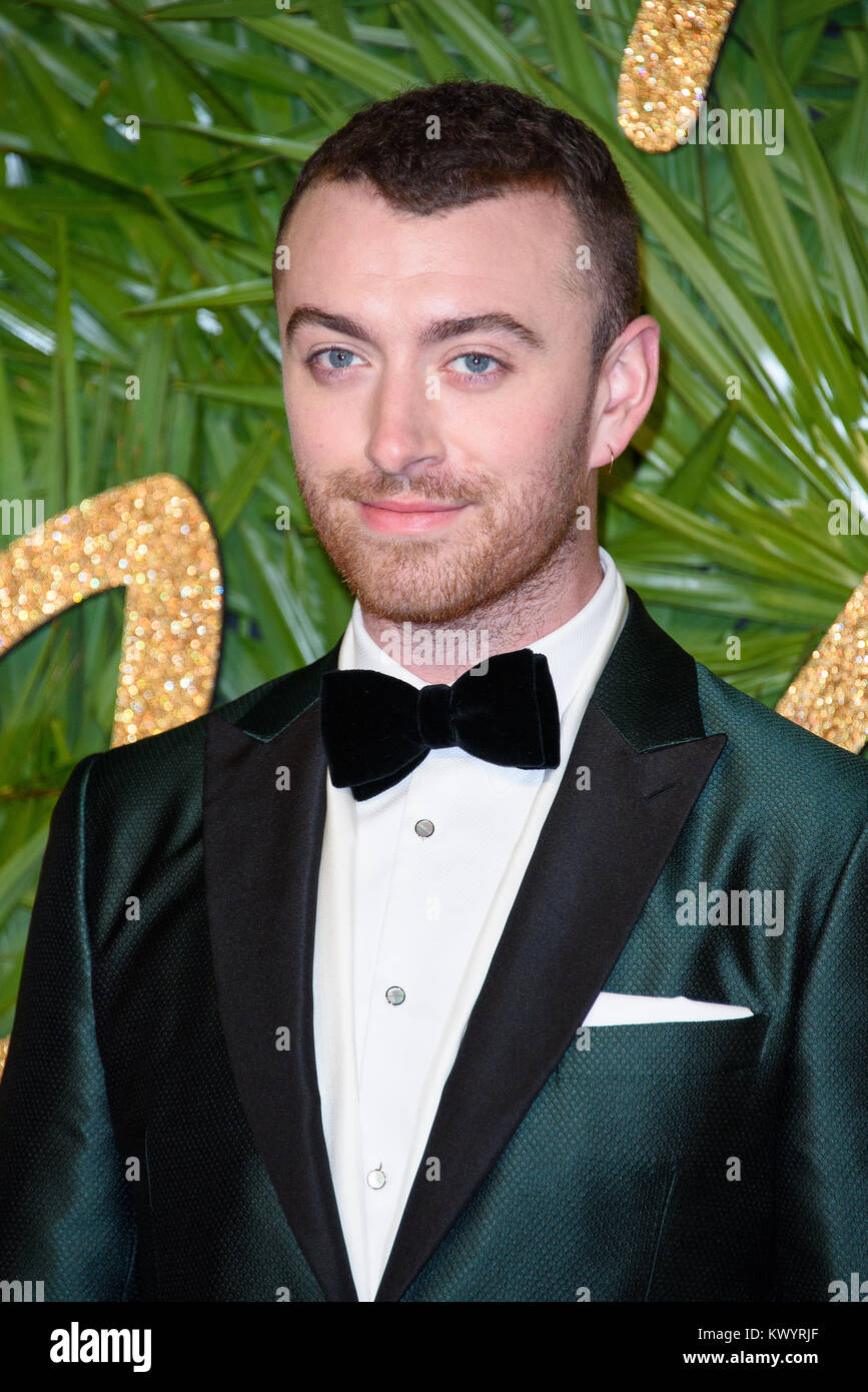 The British Fashion Awards 2017 at Royal Albert Hall Featuring: Sam ...