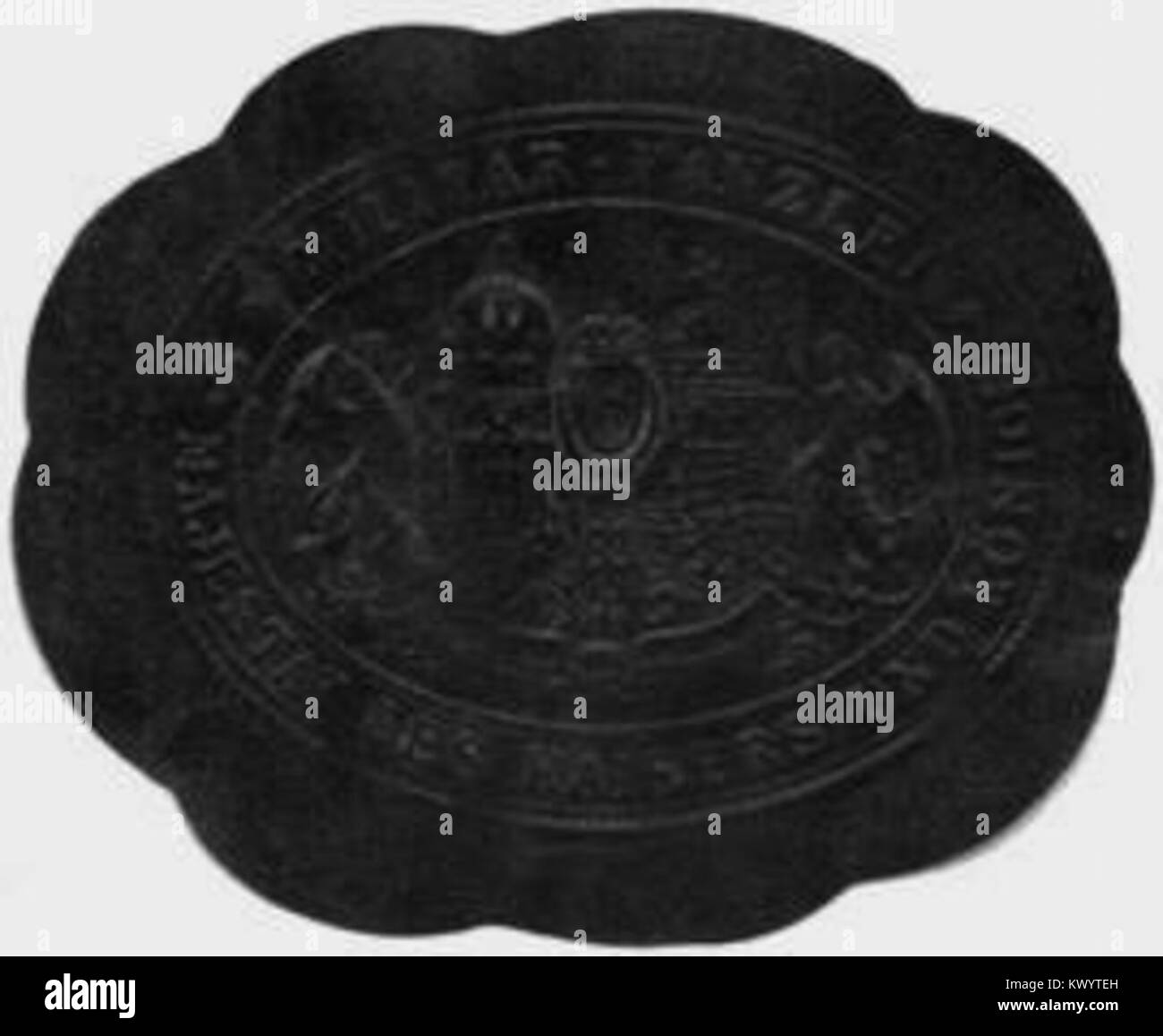 Mark embossed Black and White Stock Photos & Images - Alamy