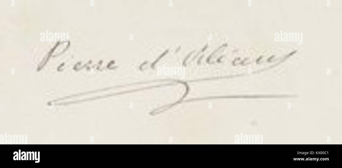 Signatures of royal family hi-res stock photography and images - Alamy