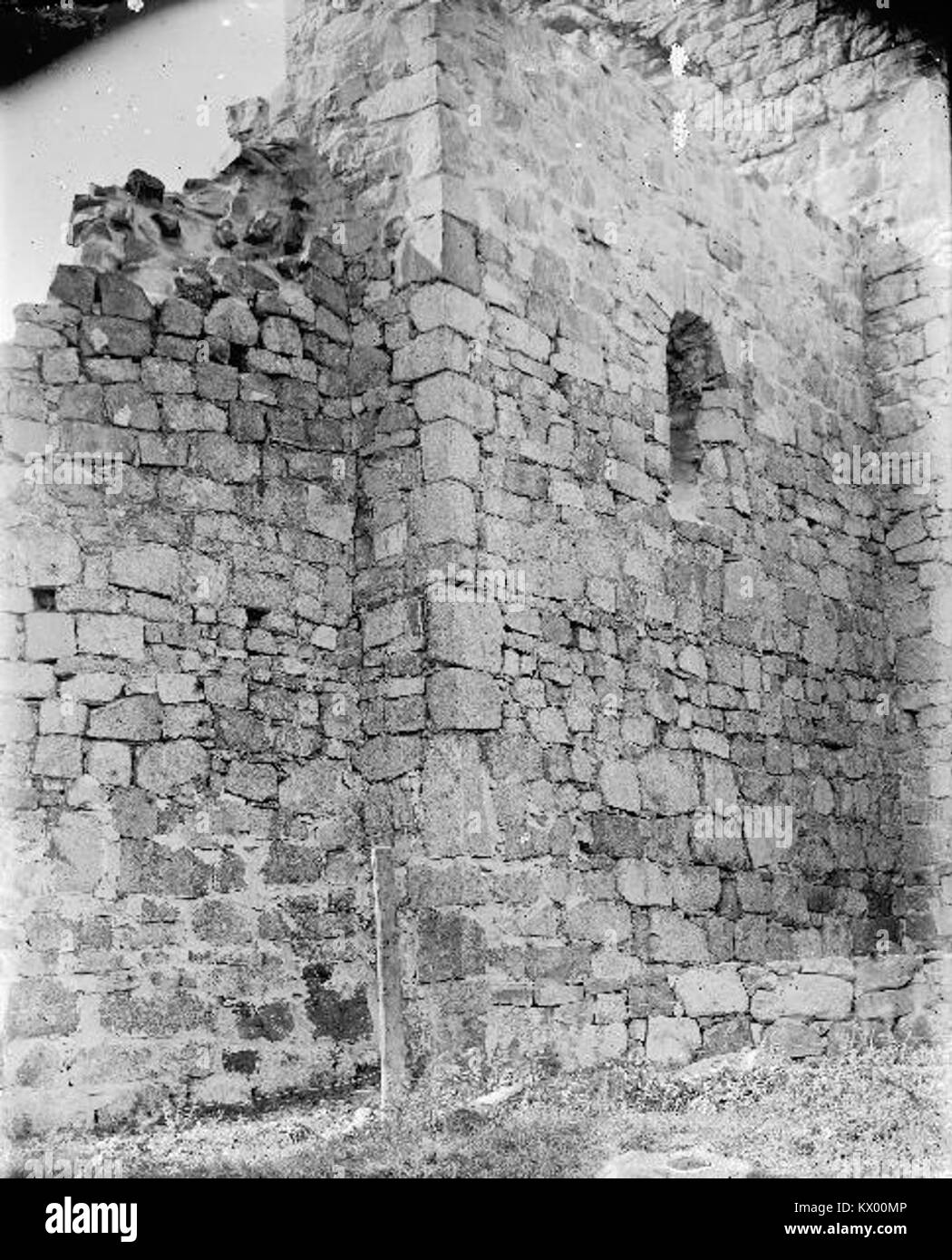 The Sankt Pers Church ruins in Sigtuna, Sweden, feature medieval stone ...