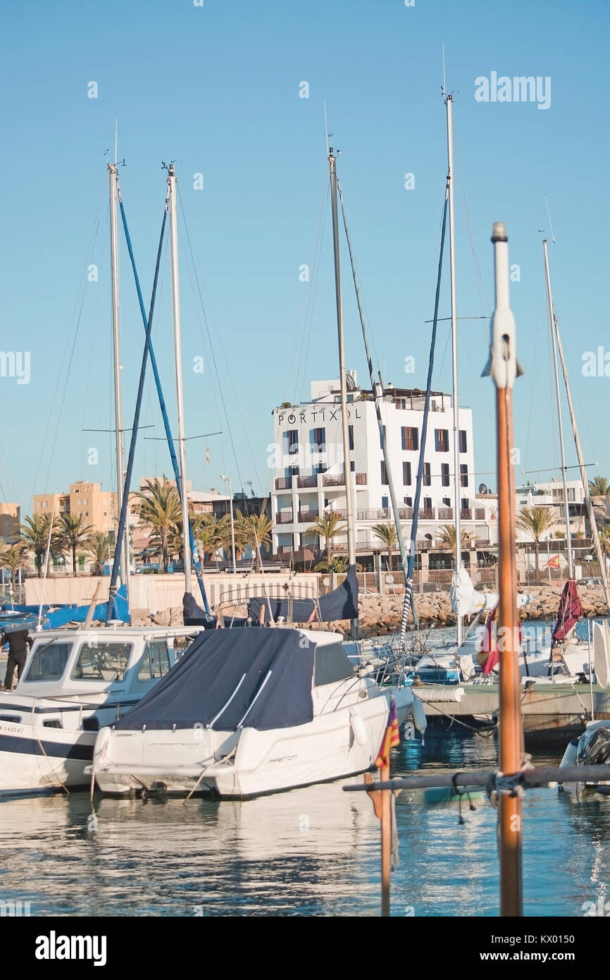 Portixol Hotel And Boats High Resolution Stock Photography and Images ...