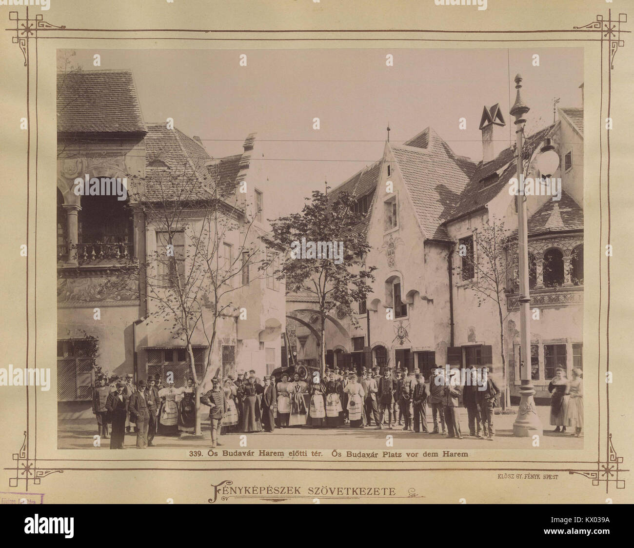Photograph from the Ős-Budavára section of the 1896 Hungarian ...