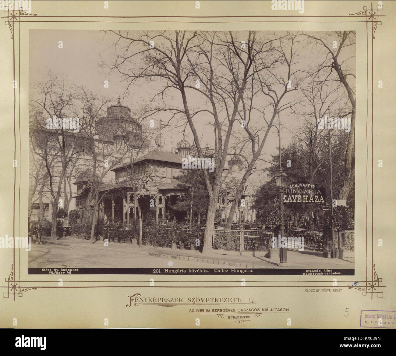 This image depicts the Millennium Exhibition (Millenniumi Kiállítás ...