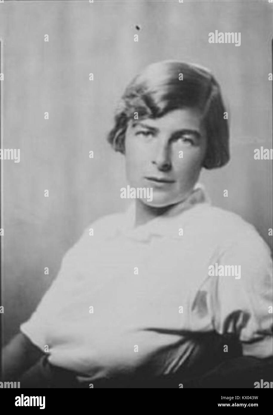 This photograph depicts Miss Isabel Pell in 1930, capturing a ...