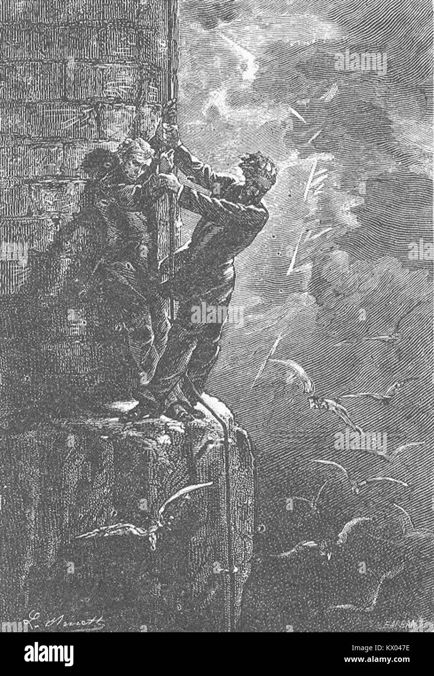 'Mathias Sandorf' by Léon Benett 023 Stock Photo - Alamy