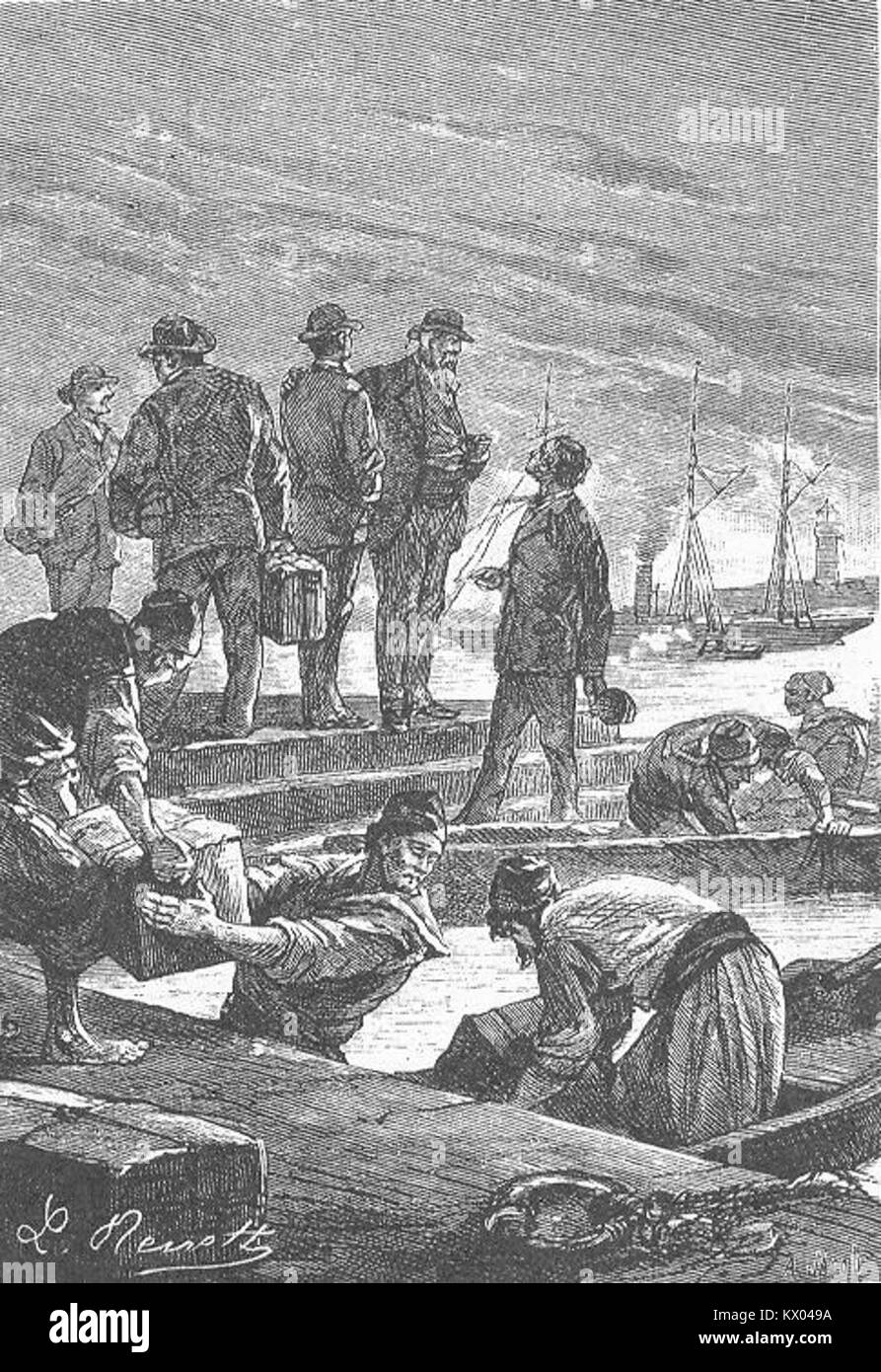 'Mathias Sandorf' is an illustrated work by Léon Benett, showcasing the ...