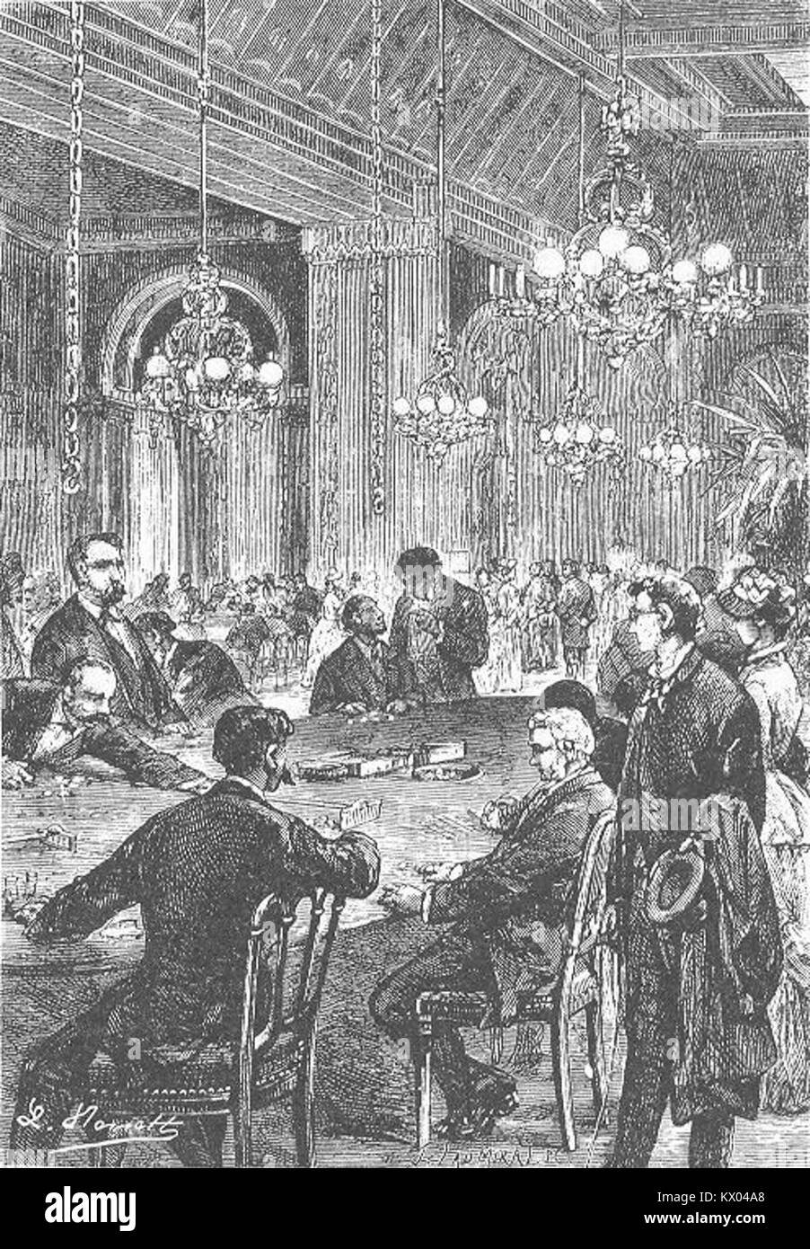 This 1900 illustration by Léon Benett depicts a dramatic scene from ...
