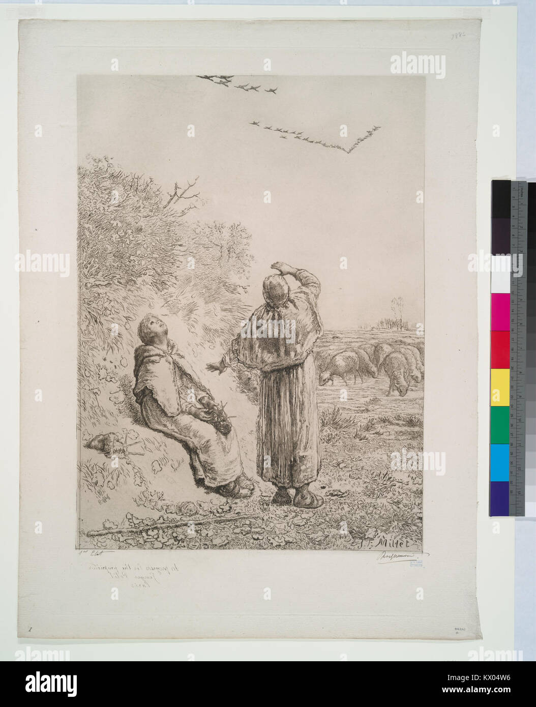19th century rural art reproduction hi-res stock photography and images ...