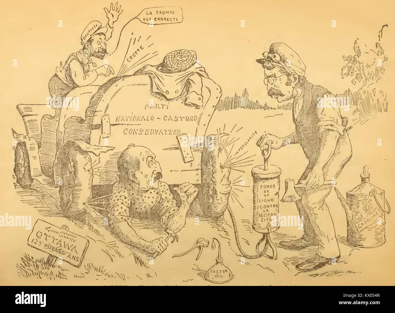 Political figures rivalry hi-res stock photography and images - Alamy